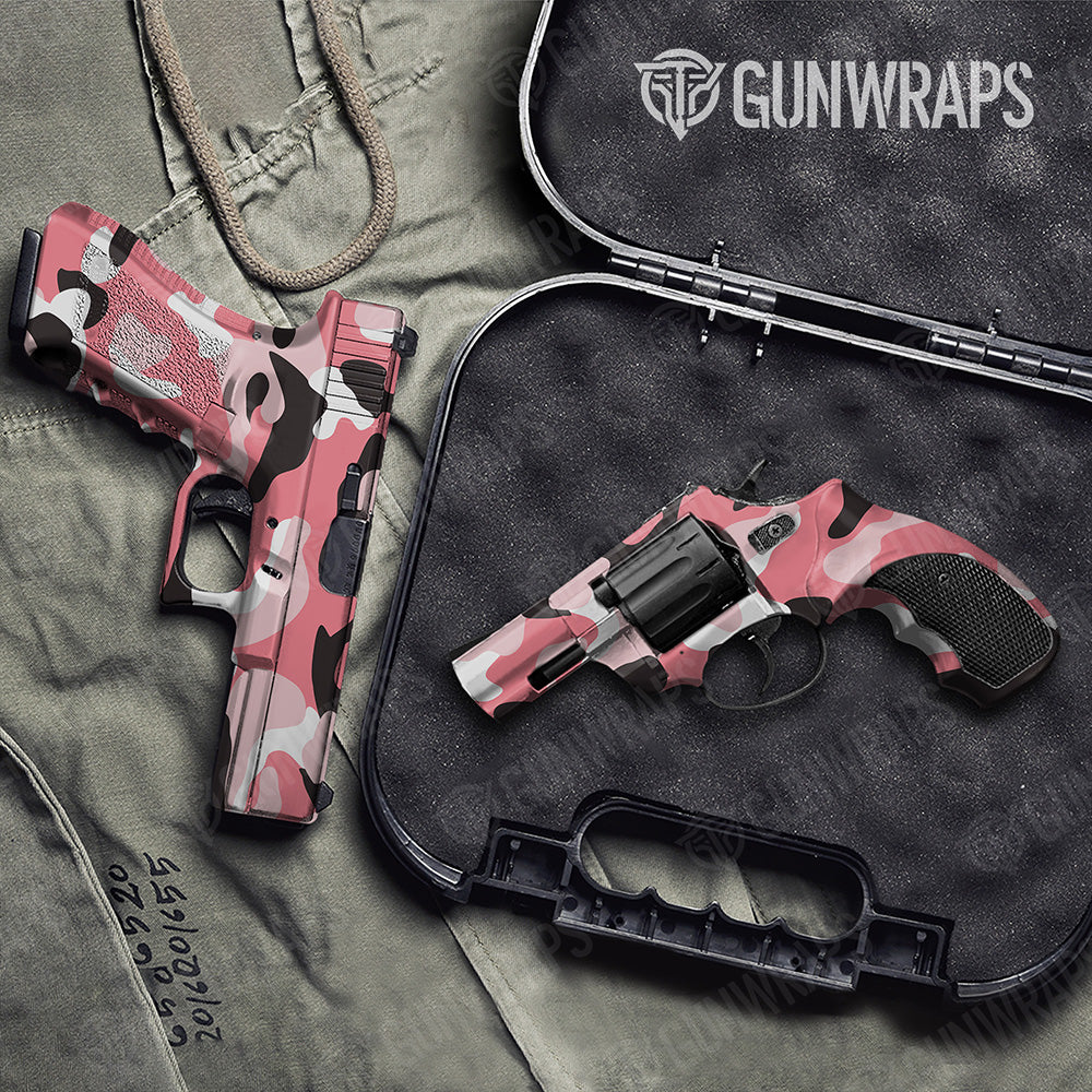 Handgun Classic XL Pink Camo Gun Skin Vinyl Wrap | CamoWraps – Camo Wraps