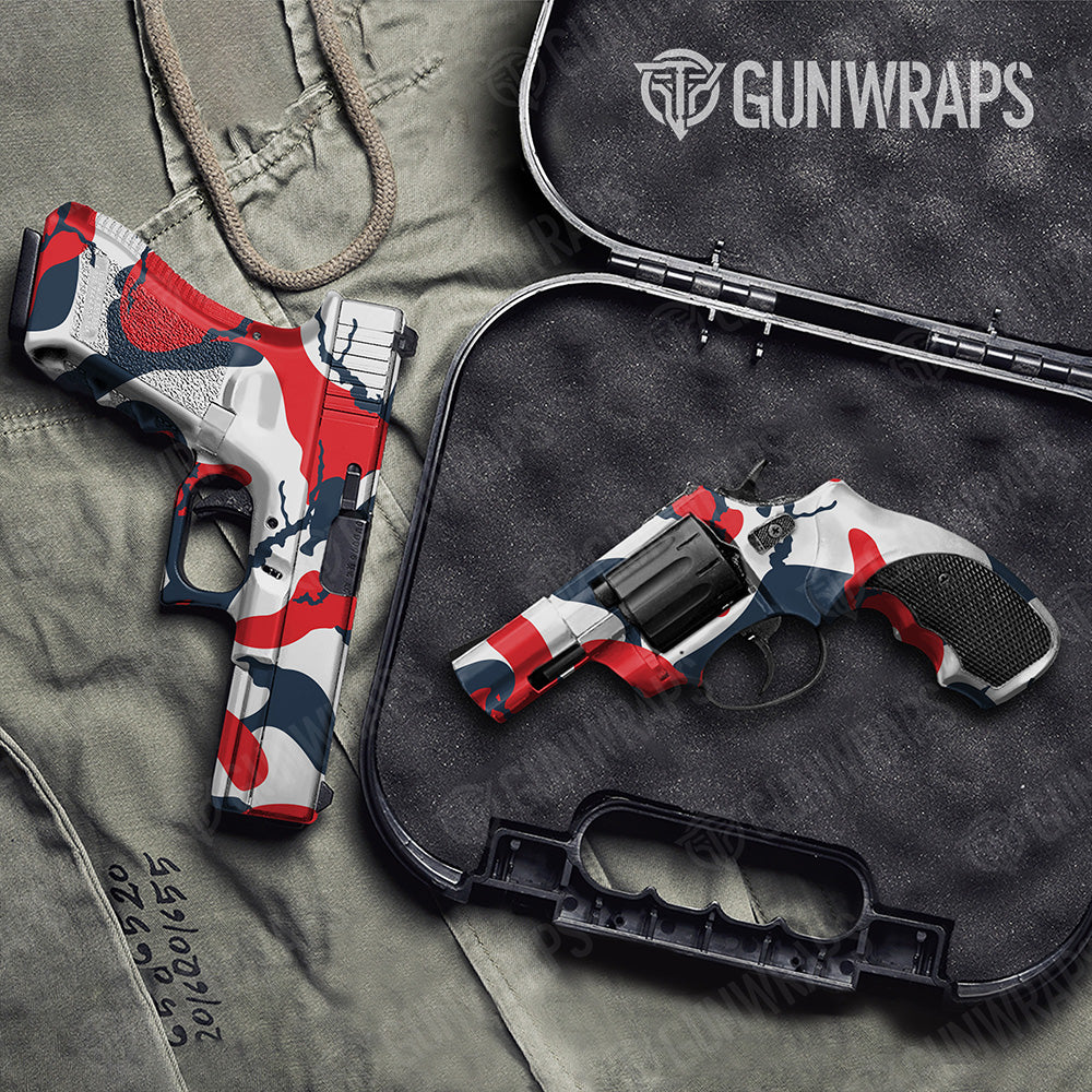 Handgun Ragged XL America Camo Gun Skin Vinyl Wrap | CamoWraps – Camo Wraps
