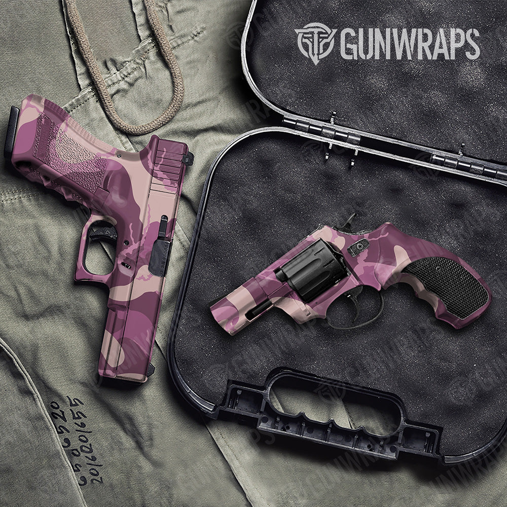 Handgun Ragged XL Floral Camo Gun Skin Vinyl Wrap | CamoWraps – Camo Wraps