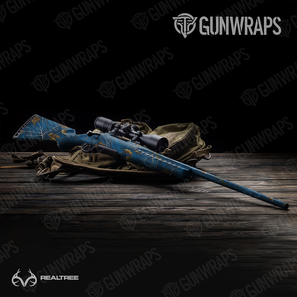Rifle Realtree XTRA Colors Blue Camo Gun Skin Vinyl Wrap | CamoWraps ...