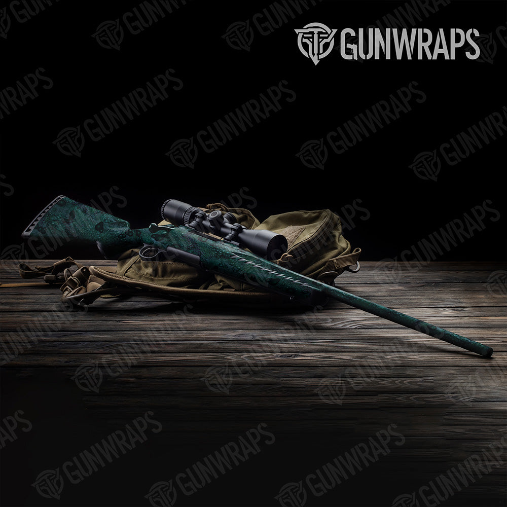 Rifle Toadaflage Swamp Monster Camo Gun Skin Vinyl Wrap Camowraps