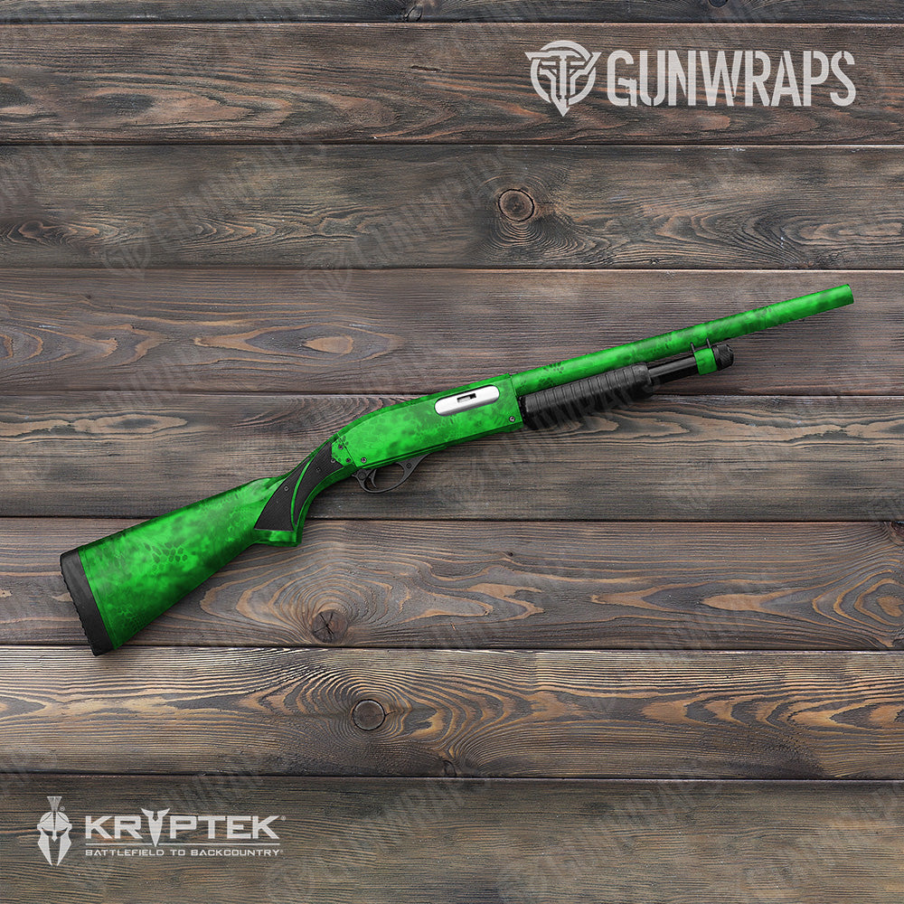 Shotgun Kryptek Green Camo Gun Skin Vinyl Wrap | CamoWraps – Camo Wraps