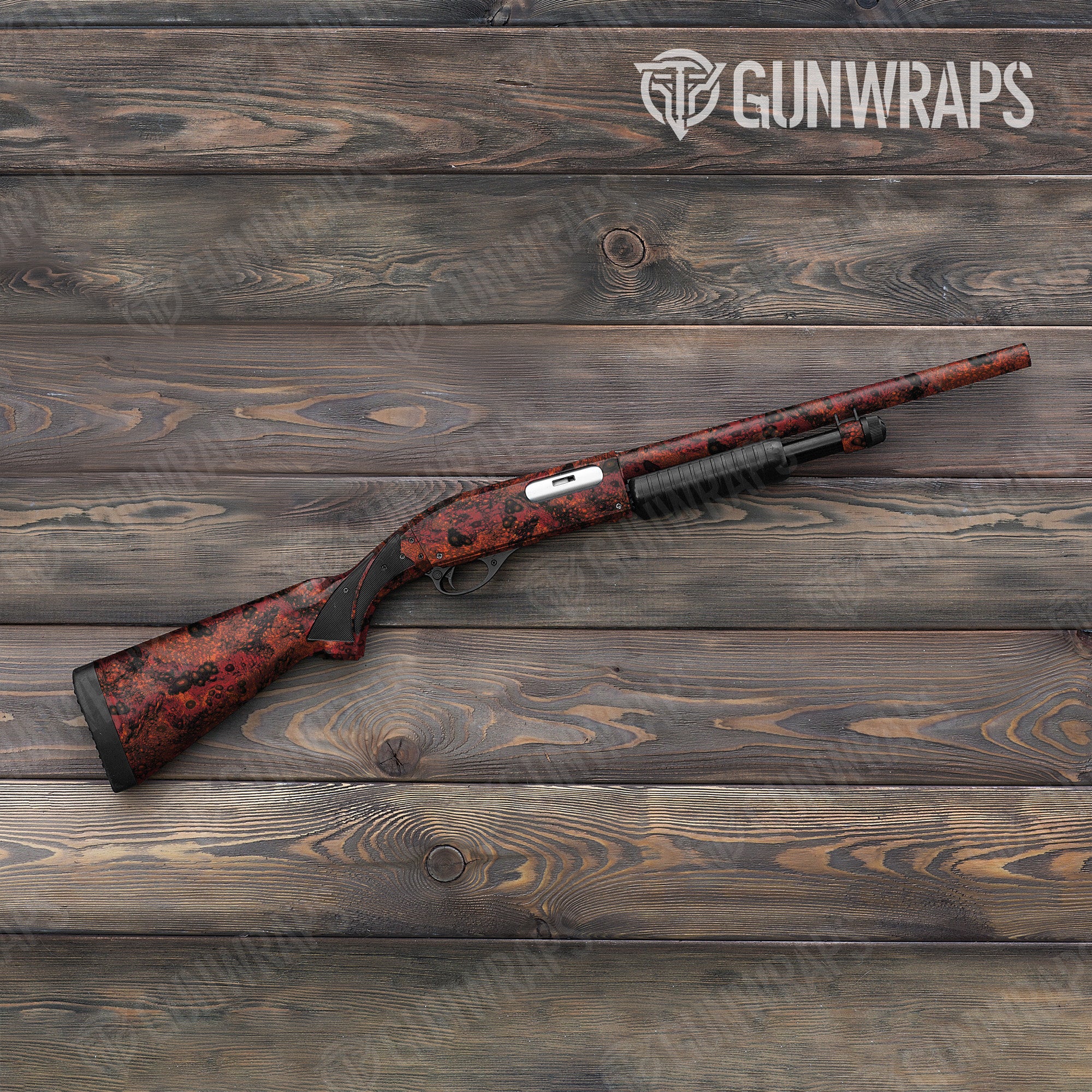 Shotgun Toadaflage Ember Camo Gun Skin Vinyl Wrap | CamoWraps – Camo Wraps