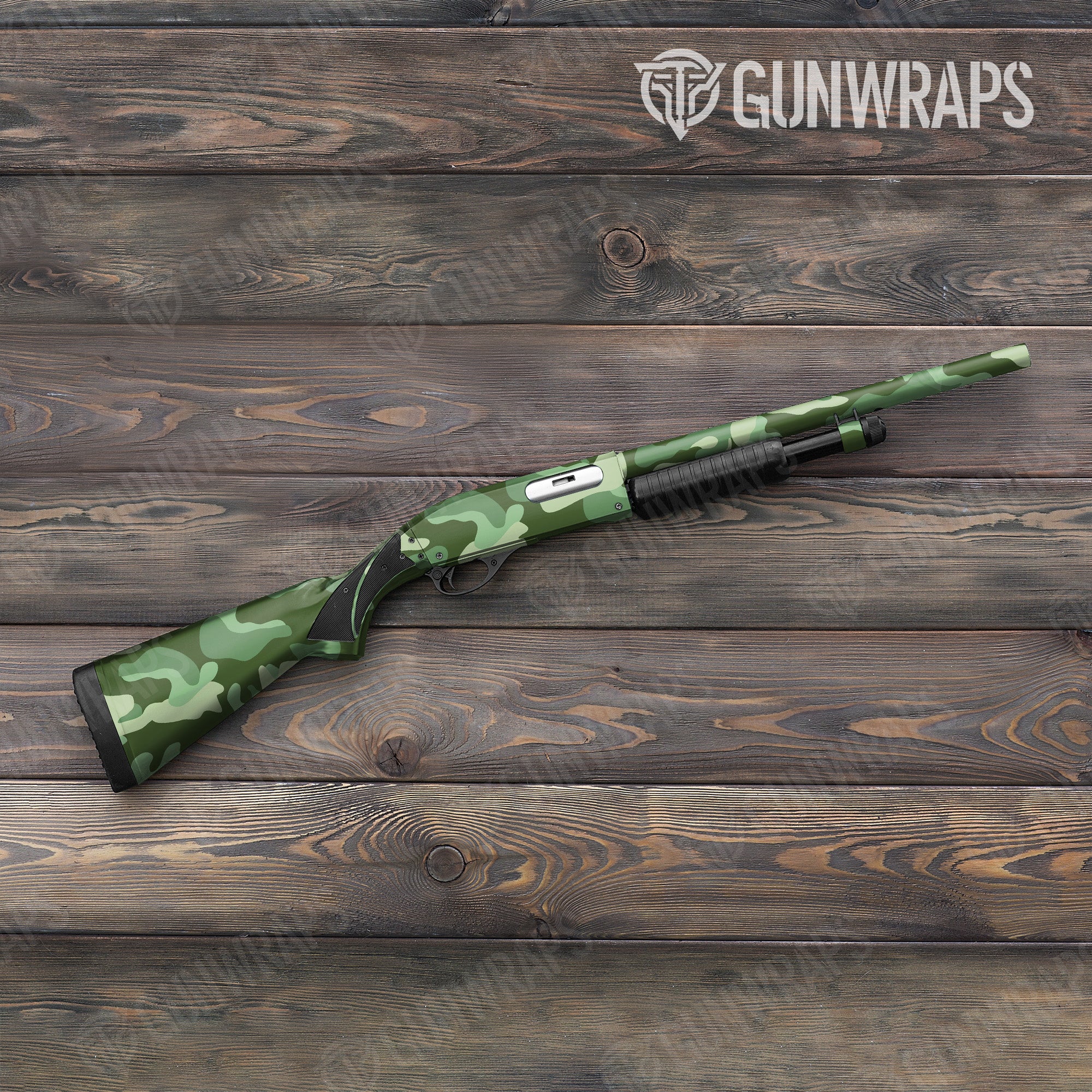Shotgun Classic XL Pistachio Camo Gun Skin Vinyl Wrap | CamoWraps ...
