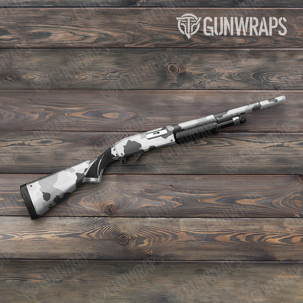 Shotgun Cumulus XL Snow Camo Gun Skin Vinyl Wrap | CamoWraps – Camo Wraps