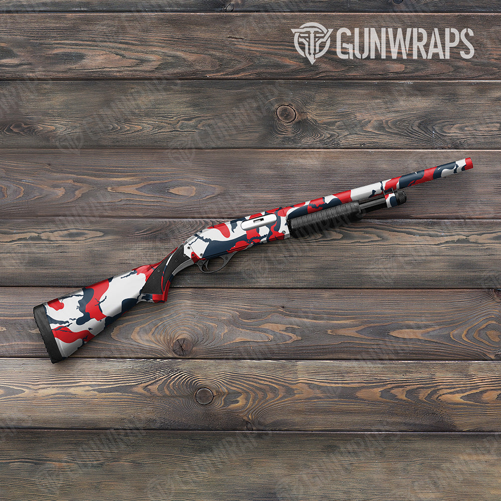 Shotgun Ragged XL America Camo Gun Skin Vinyl Wrap | CamoWraps – Camo Wraps