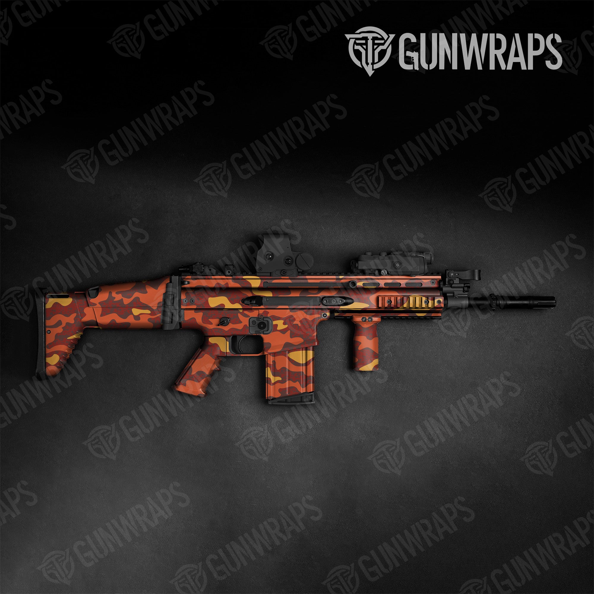 Tactical Compound Autumn Camo Gun Skin Vinyl Wrap | CamoWraps – Camo Wraps