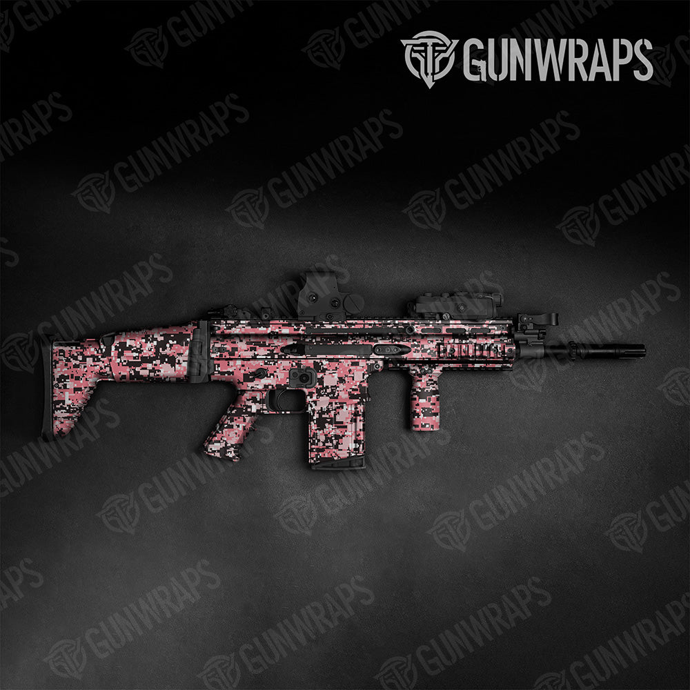 Tactical Digital Pink Camo Gun Skin Vinyl Wrap | CamoWraps – Camo Wraps