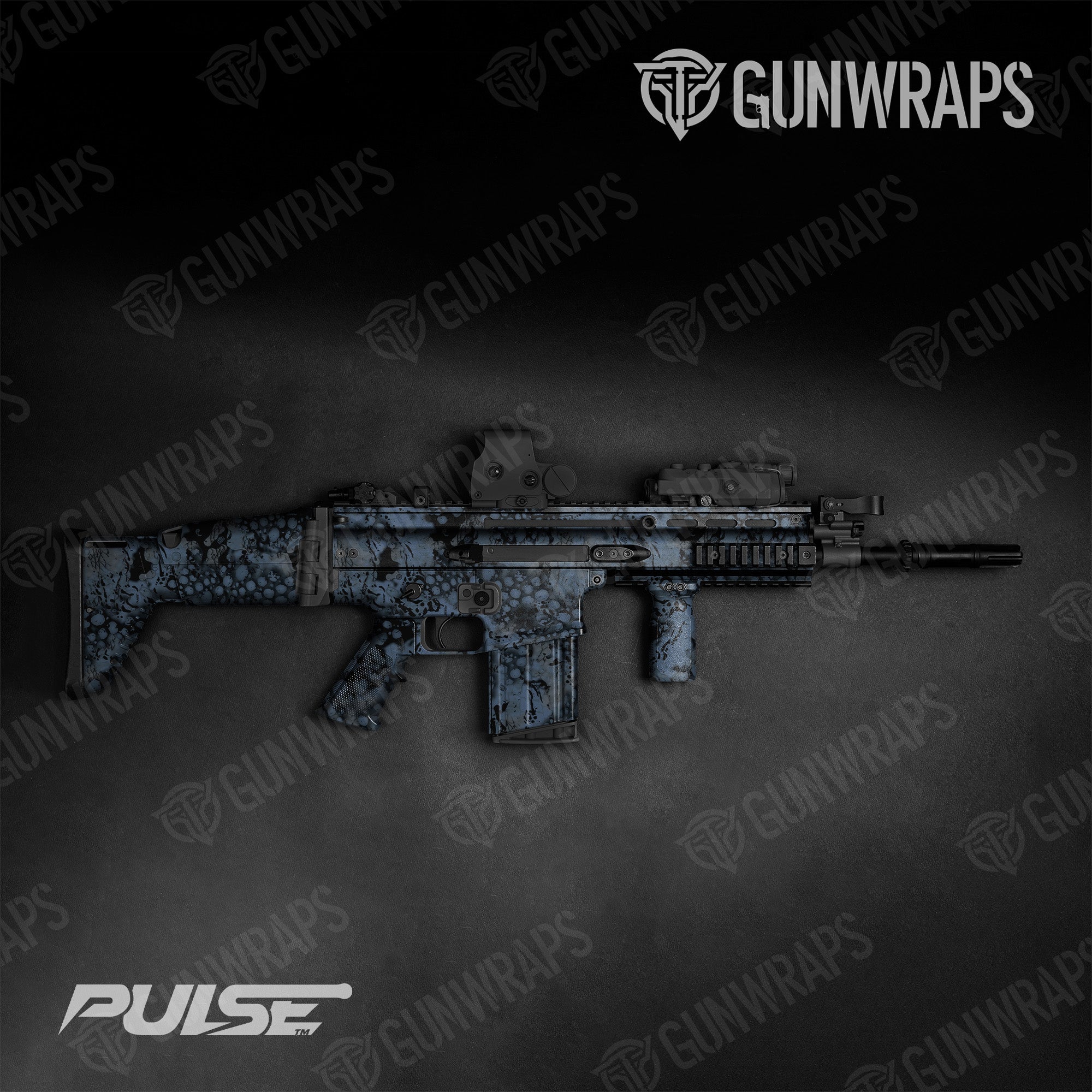 Tactical Pulse Riptide Camo Gun Skin Vinyl Wrap | CamoWraps – Camo Wraps