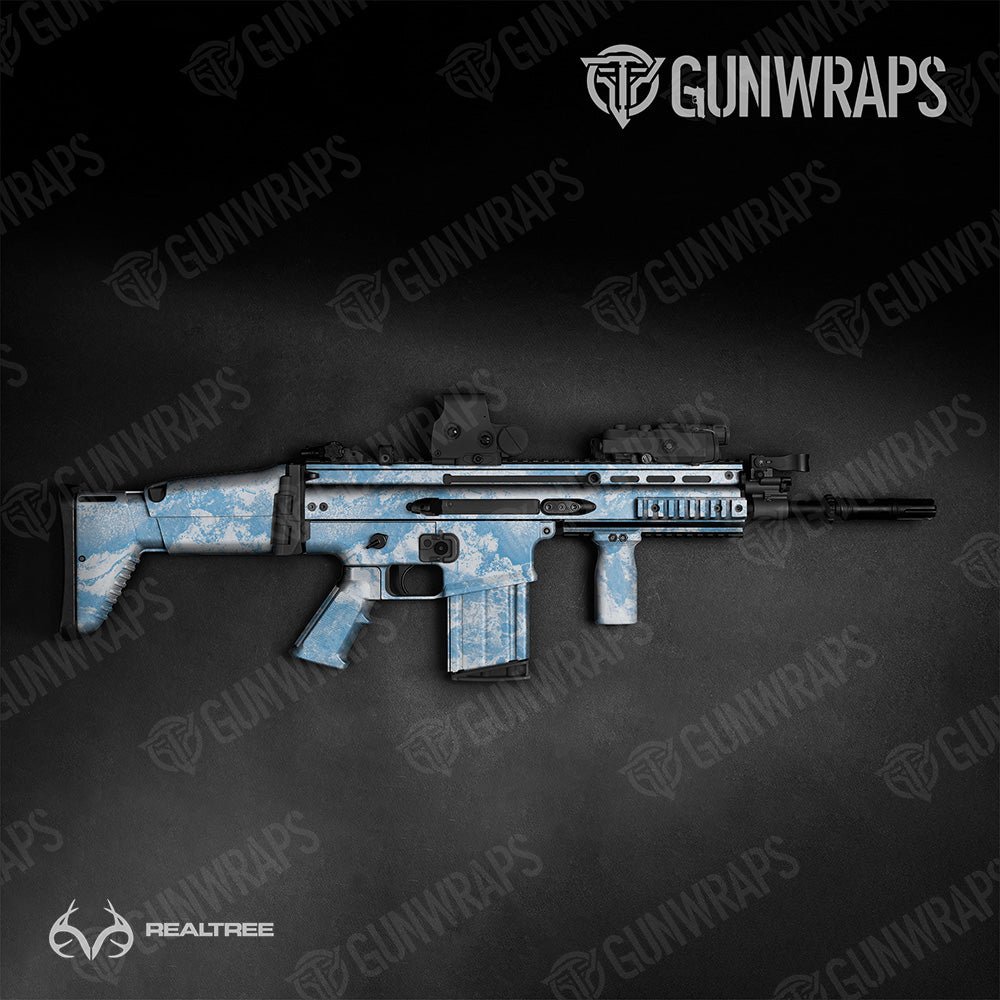 Tactical Realtree XTREME Ice Camo Gun Skin Vinyl Wrap | CamoWraps ...