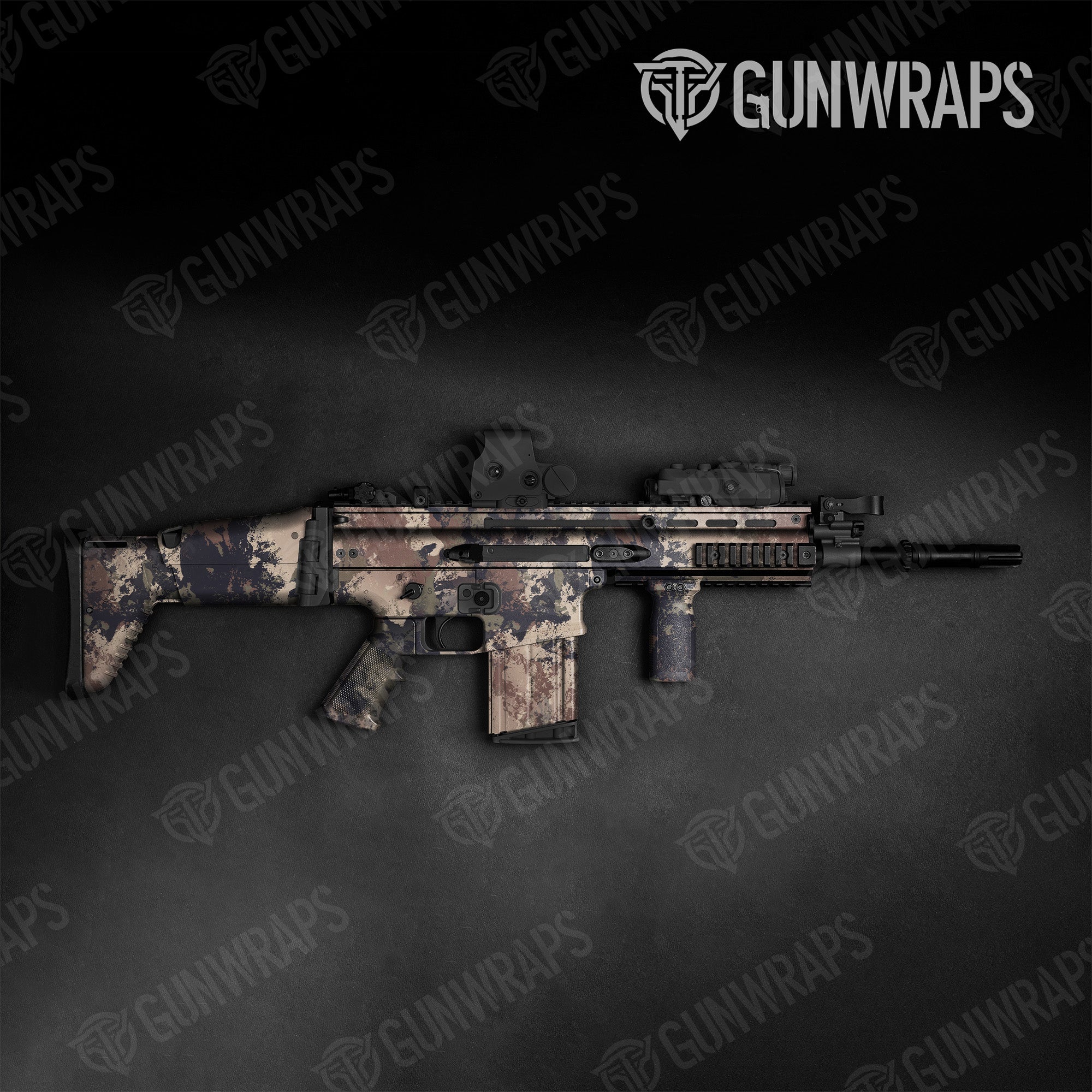 Tactical Substrate Saigon Camo Gun Skin Vinyl Wrap | CamoWraps – Camo Wraps