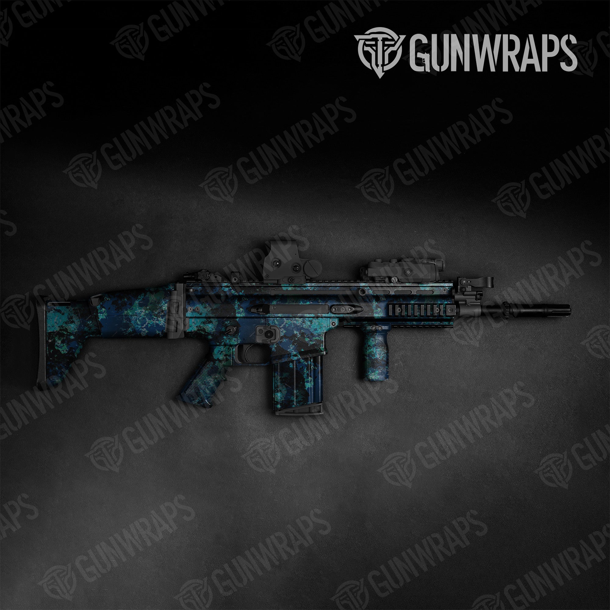 Tactical Substrate Shipwreck Camo Gun Skin Vinyl Wrap | CamoWraps ...