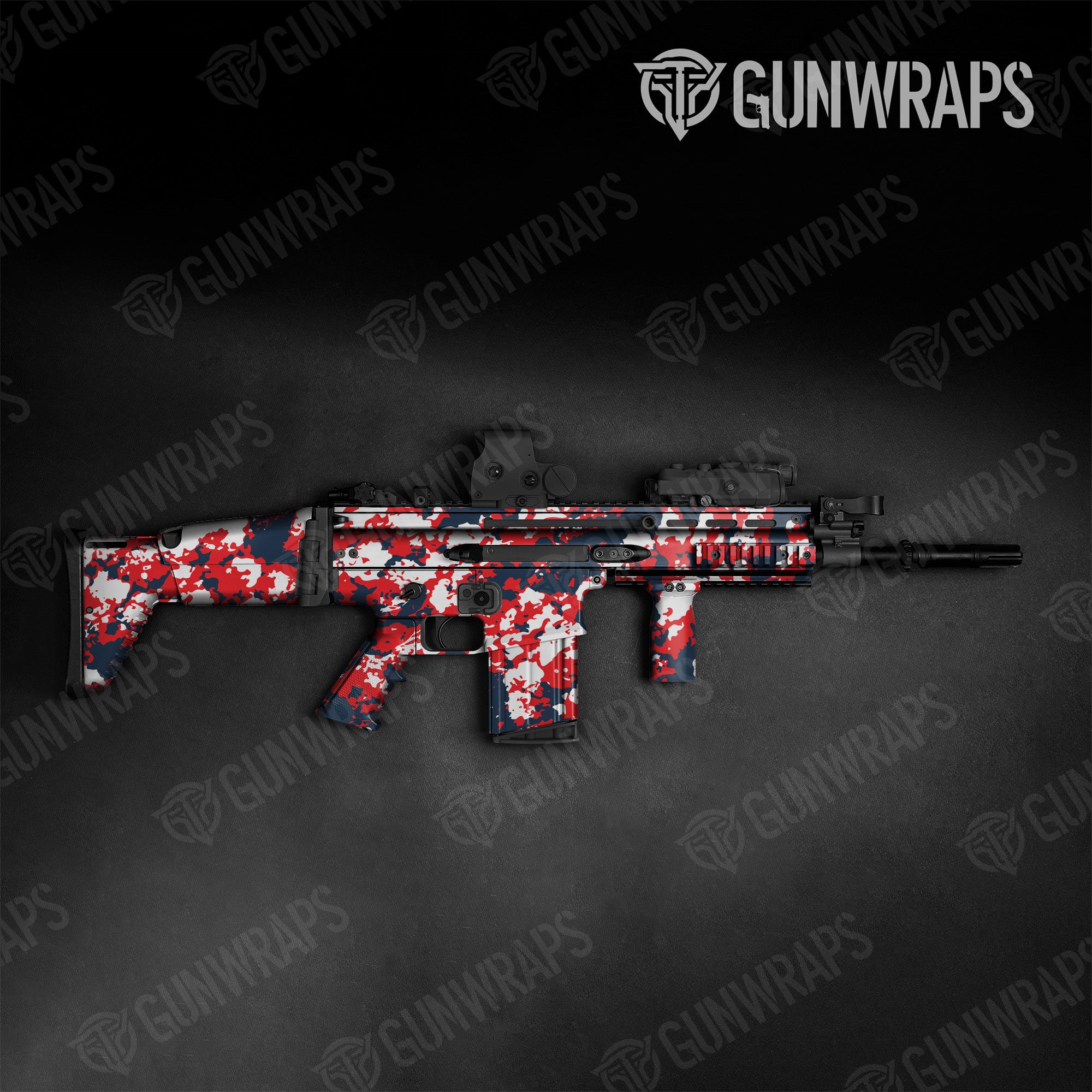 Tactical Treetop America Camo Gun Skin Vinyl Wrap | CamoWraps – Camo Wraps