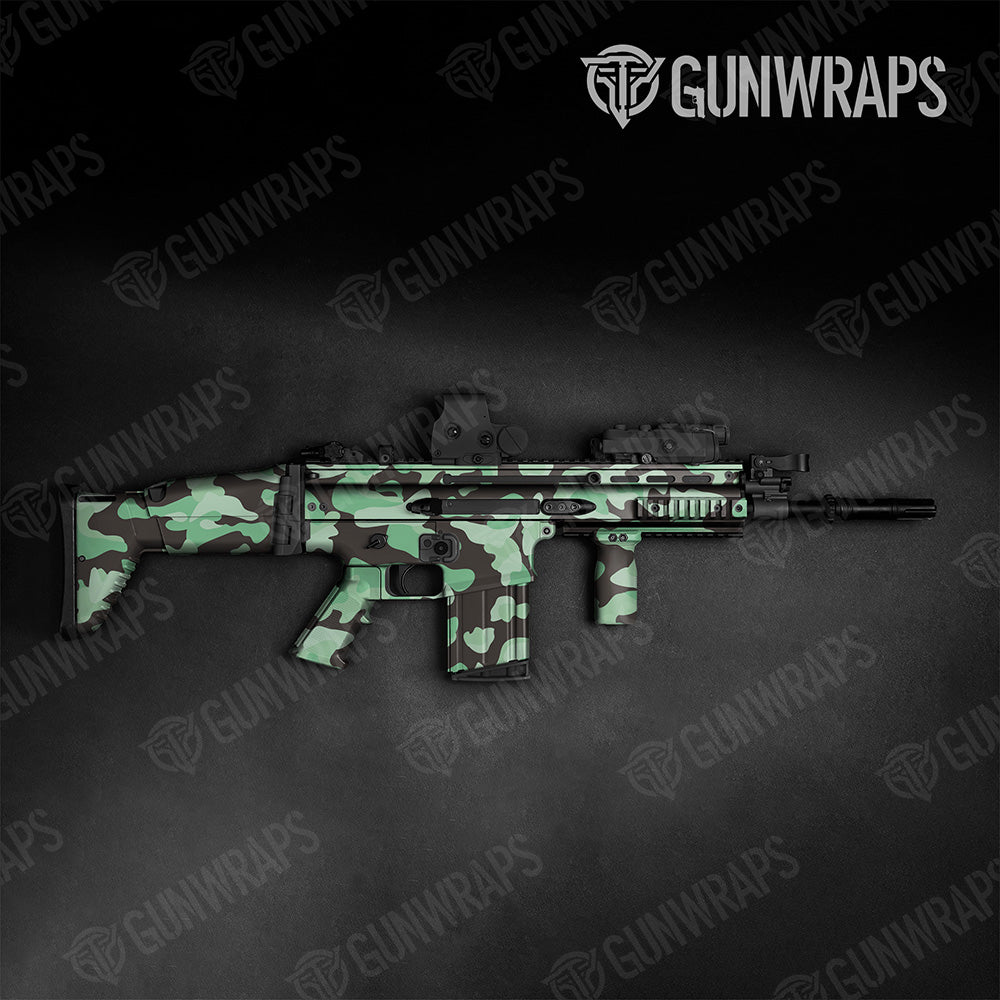 Tactical Classic XL Mint Chocolate Chip Camo Gun Skin Vinyl Wrap ...