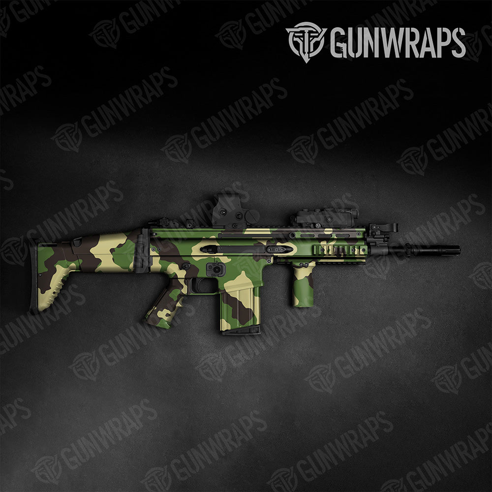 Tactical Cumulus XL Jungle Camo Gun Skin Vinyl Wrap | CamoWraps – Camo ...