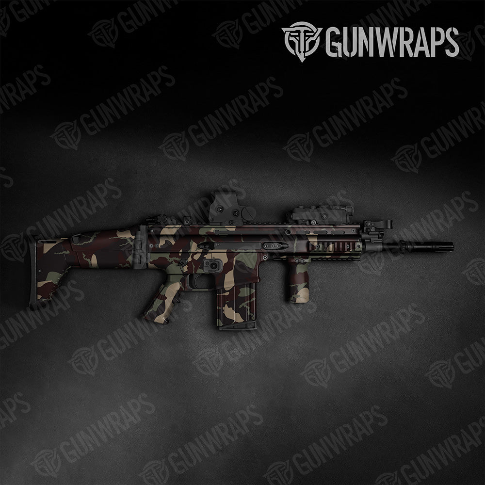 Tactical Ragged XL Militant Blue Camo Gun Skin Vinyl Wrap | CamoWraps ...