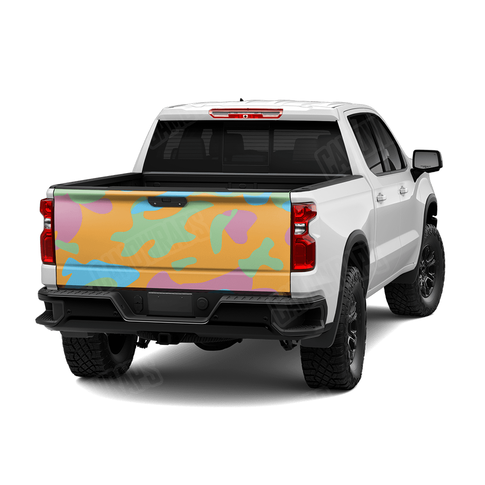 Jumbo Classic Sherbert Camo Tailgate Vinyl Wrap | CamoWraps – Camo Wraps
