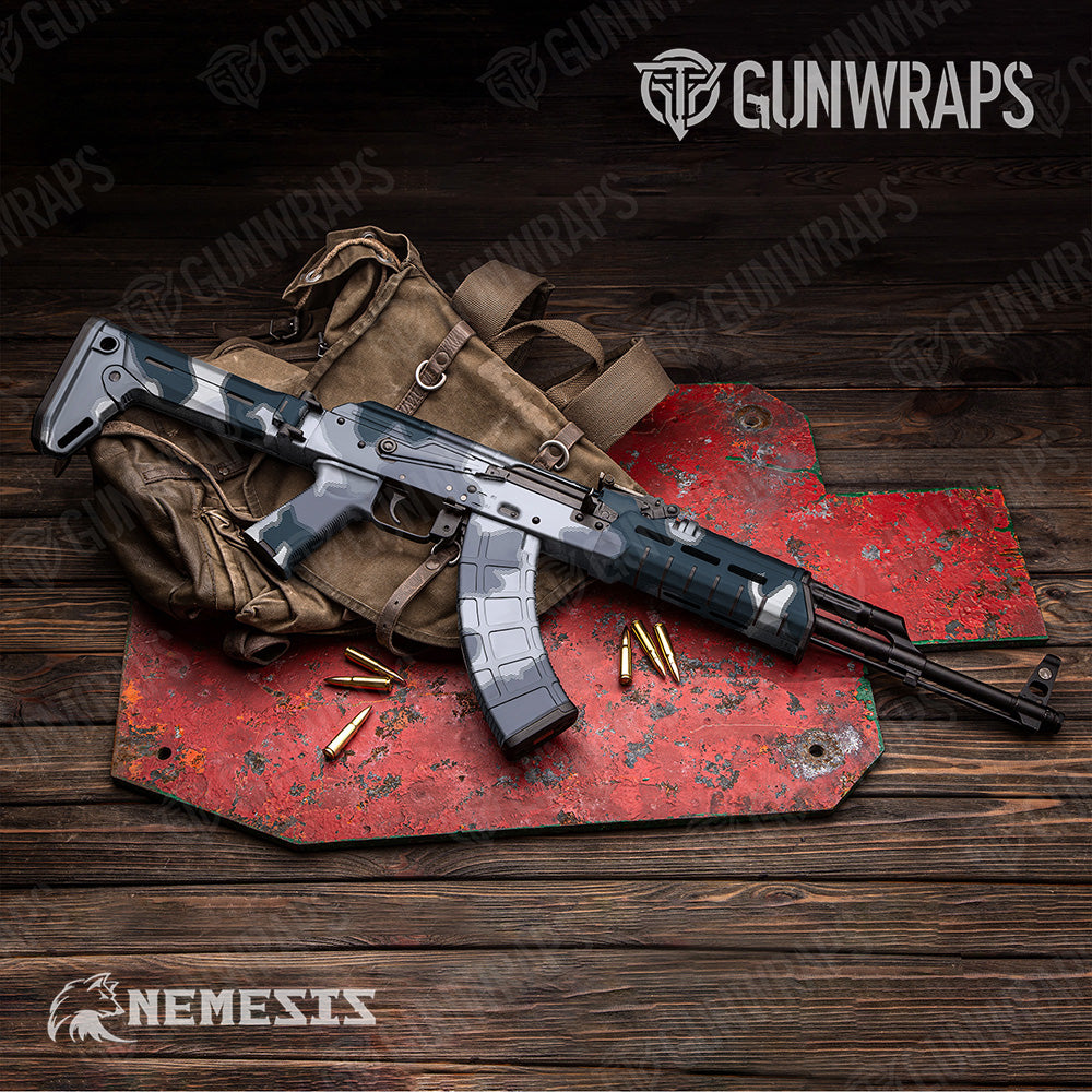 AK-47 Nemesis XL Night Ops Camo Gun Skin Vinyl Wrap | CamoWraps – Camo Wraps